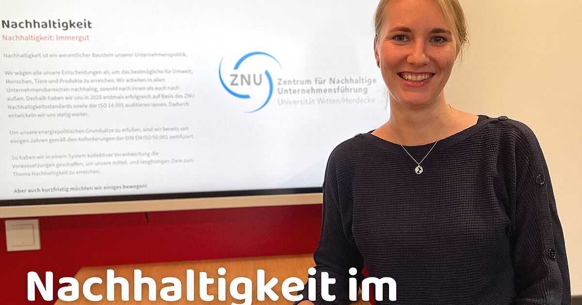 Nachhaltigkeit im Fokus! | Immergut